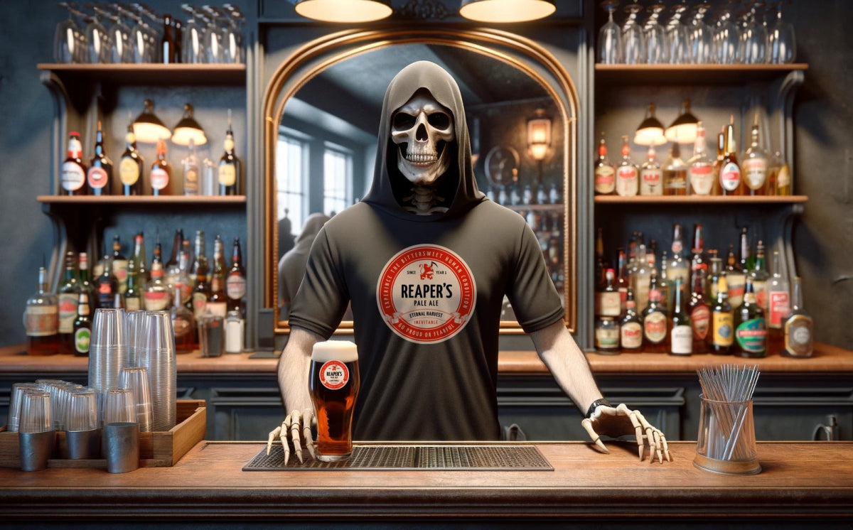 Grim Reaper Brews Up a Surprisingly Lively Ale – Ravenous Daggers